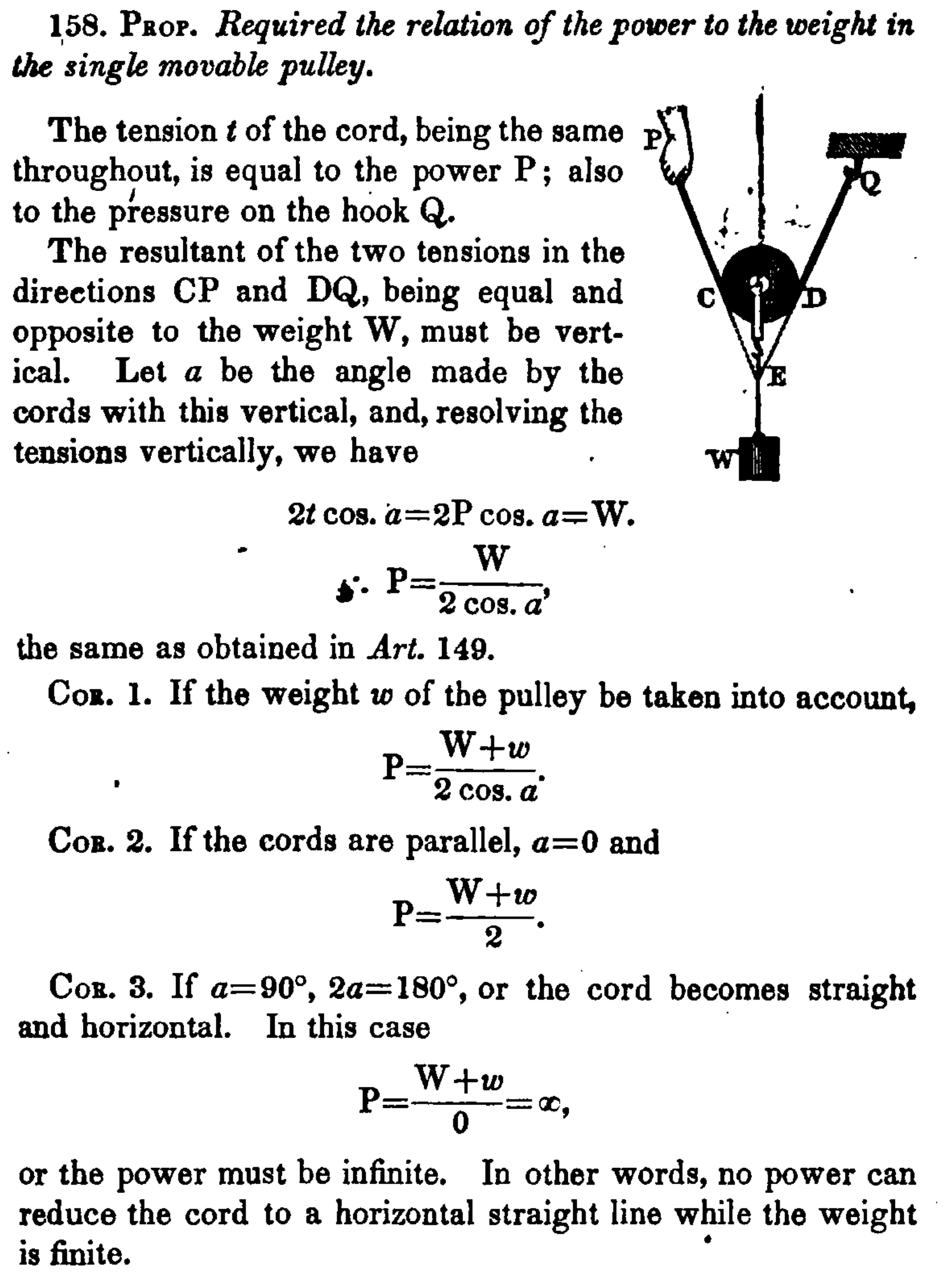 Solution of a Simple Pulley Problem – Chet Aero Marine